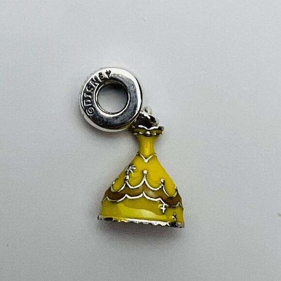 Pandora | Jewelry | Authentic Pandorabeauty And The Beast Belle Dress ...